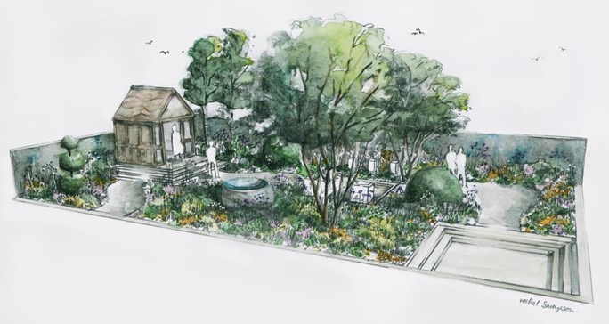 RBC Brewin Dolphin returns to RHS Chelsea Flower Show with young couple ...